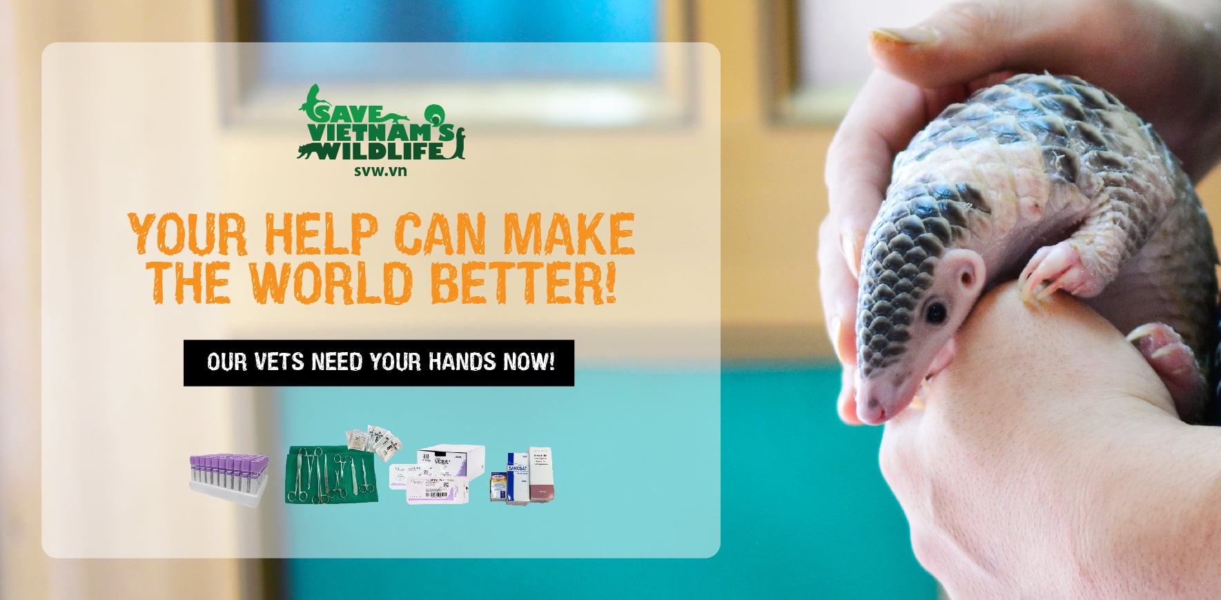 Vet team needs help! - SVW - Save Vietnam's Wildlife